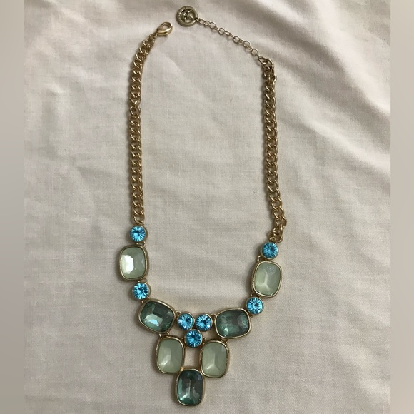 Trifari | Jewelry | Vintage Trifari Large Blue Green Stone Necklace ...
